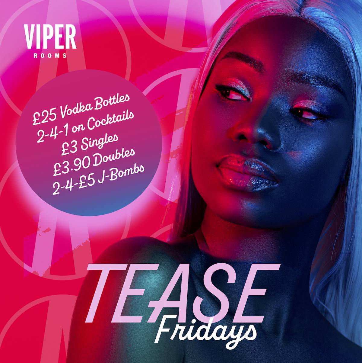 The Viper Rooms, Club, Main Menu - Sheffield, England, United Kingdom ...
