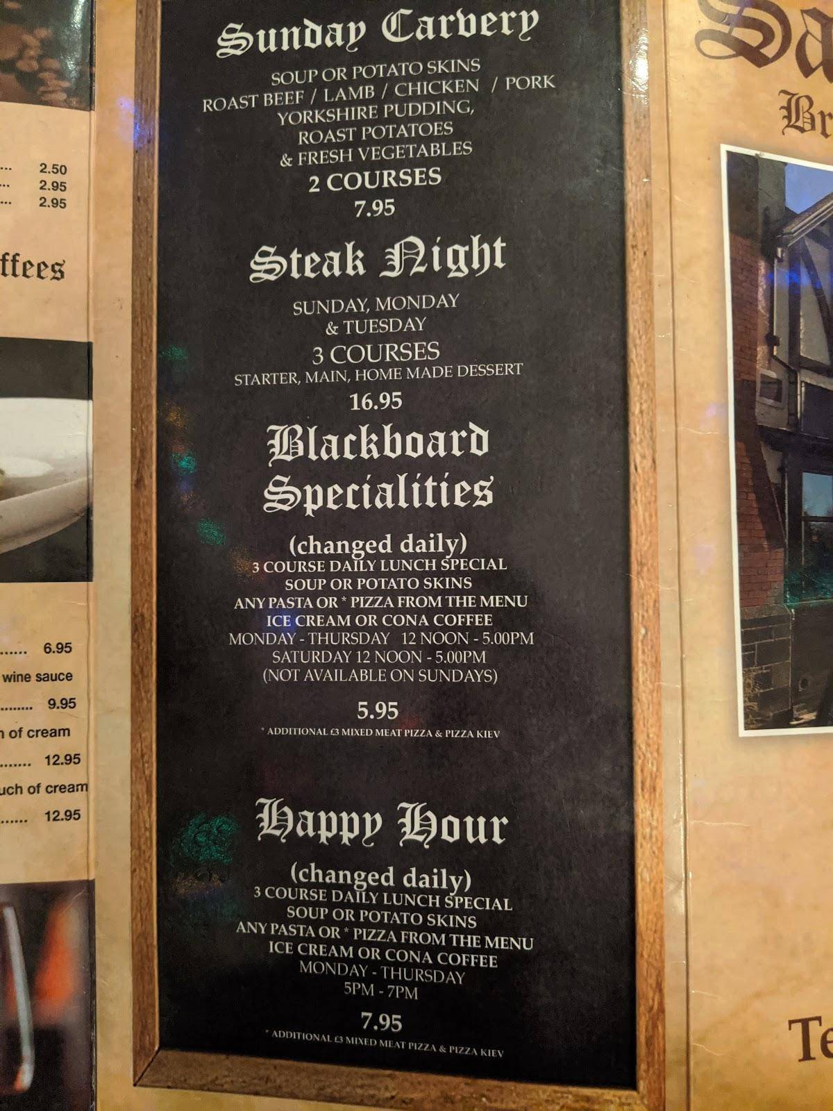 Sambuca Braise Station, Restaurant, Main Menu - Newcastle upon Tyne ...