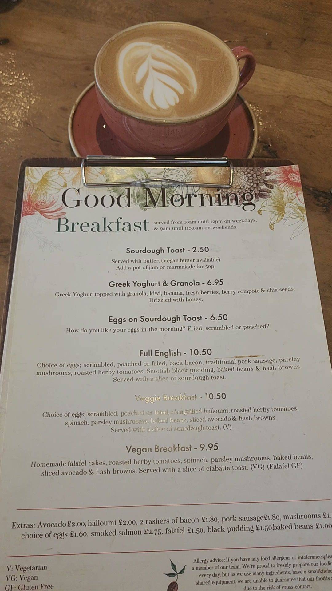 Sprout Kitchen Garden, Cafe, Main Menu - Ellesmere Port, England ...