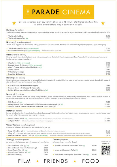 The Parade Cinema Marlborough, Bar & pub, The Parade - Marlborough ...