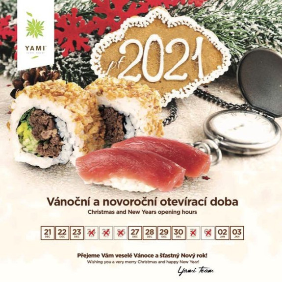 Yami Sushi House, Restaurant, Masná 1051 - Prague, Czech Republic - Tabler