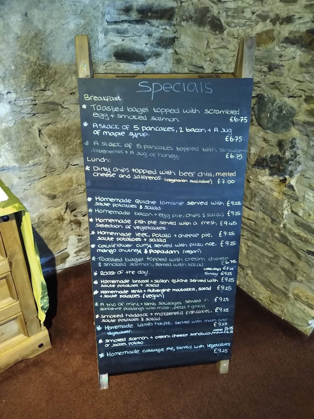 The Engine House At Compton Park, Cafe, Main Menu - Callington, England ...